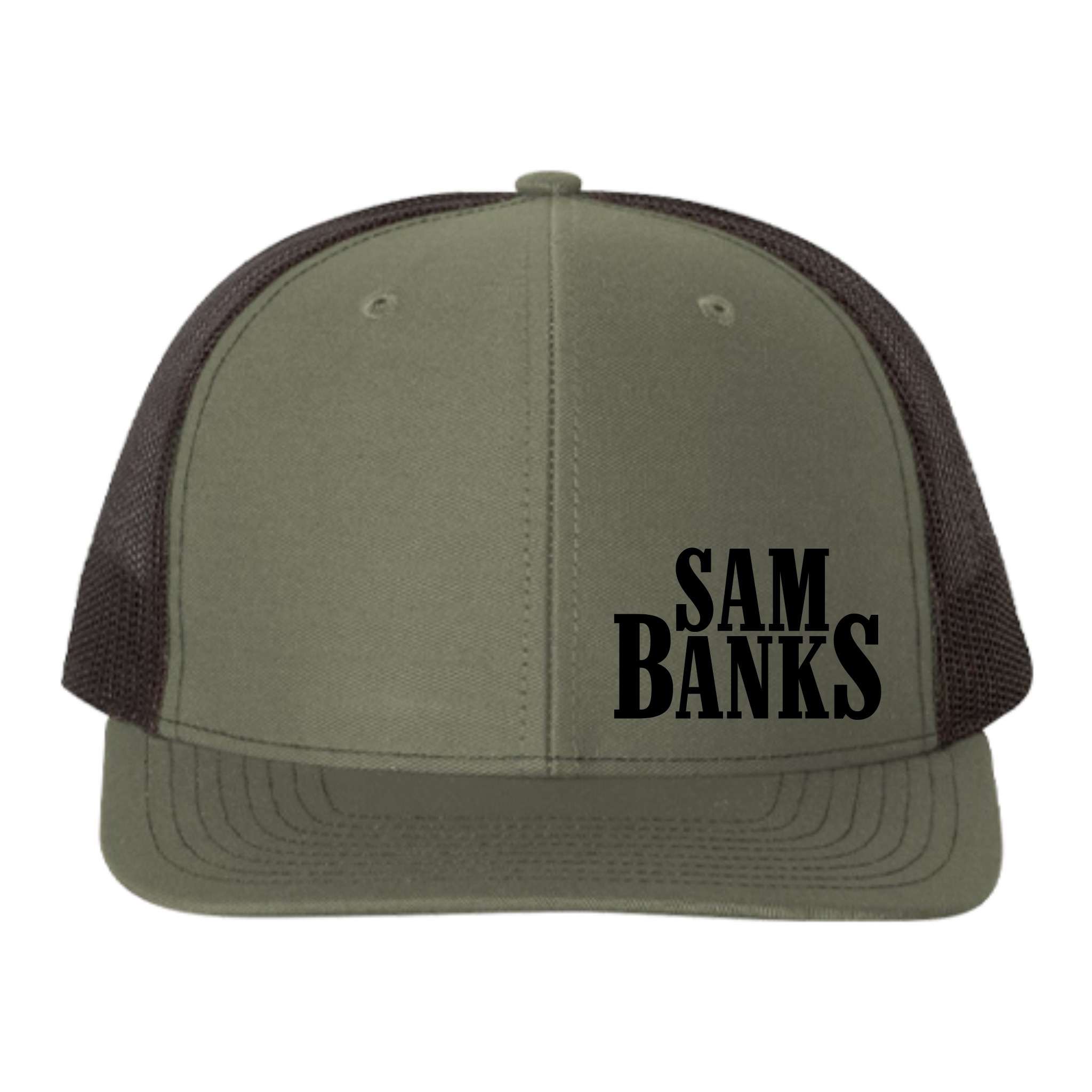 Sam Banks - Logo Hat - Green & Black – Interstate Music