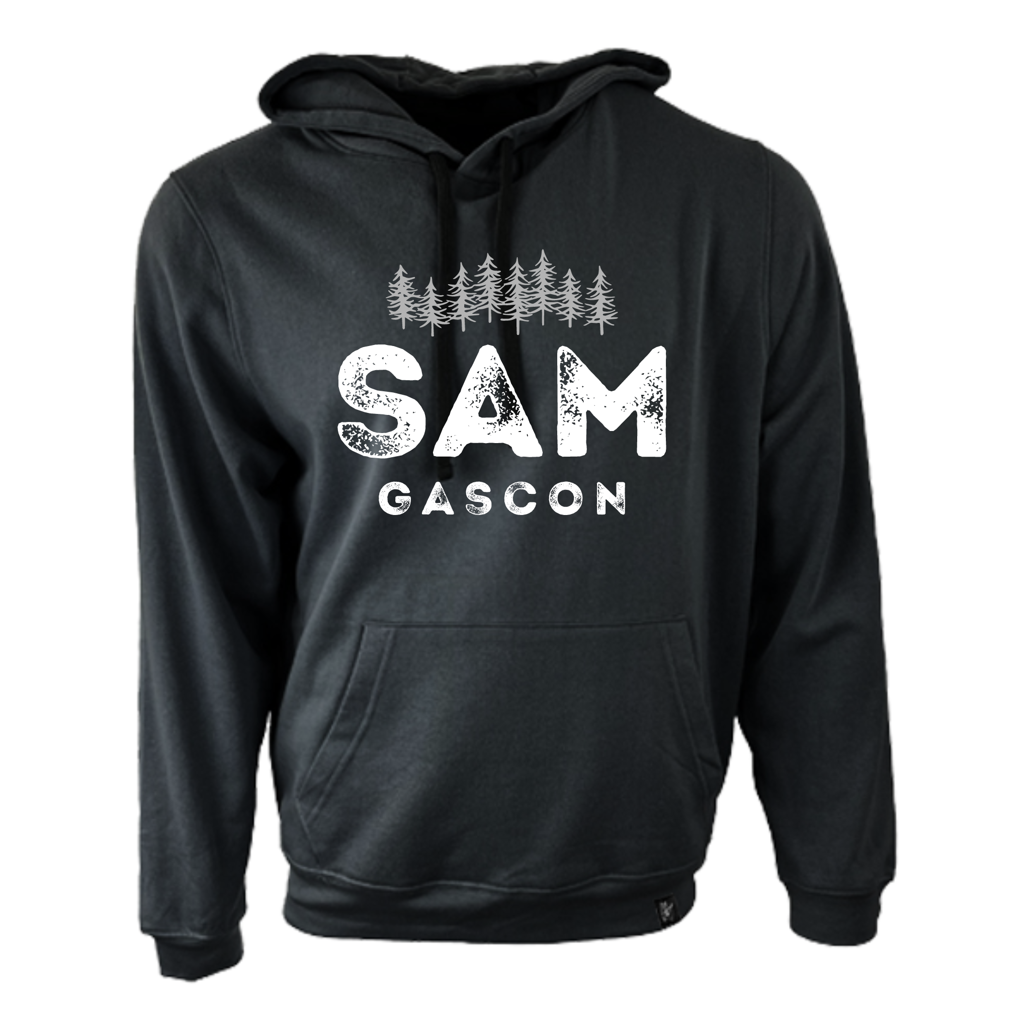 Sam Gascon - SAM Logo Hoodie - Solid Black – Interstate Music