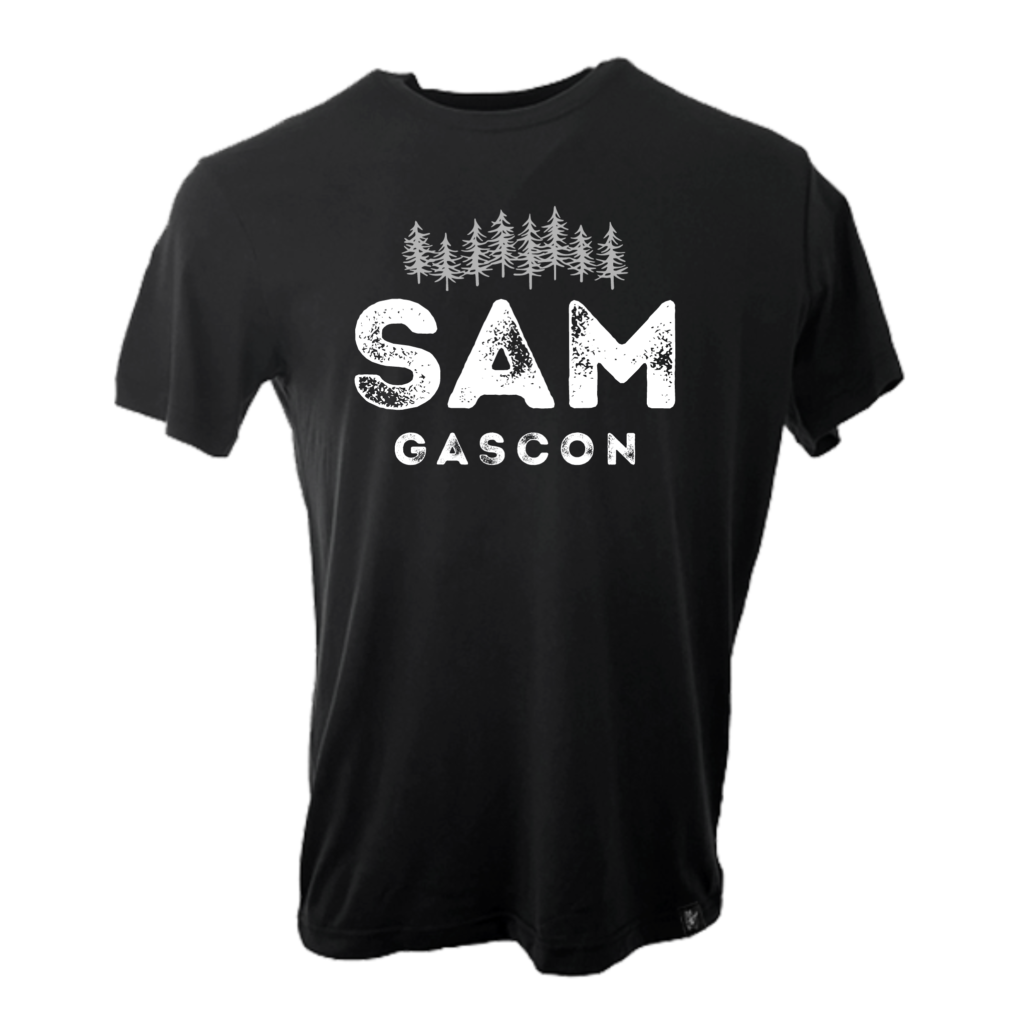 Sam Gascon - SAM Logo Shirt - Solid Black – Interstate Music