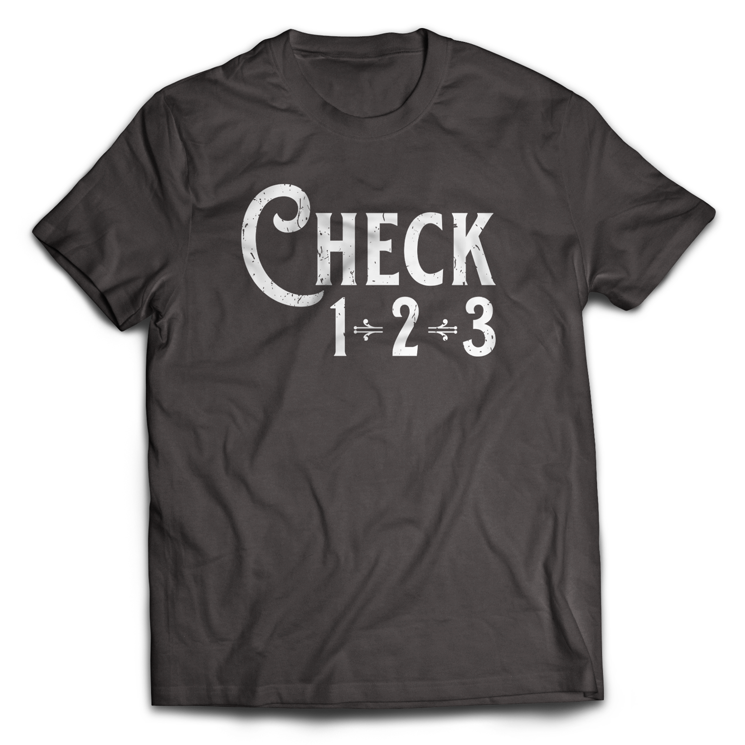 Check 1-2-3 Exclusive T-Shirt – Interstate Music